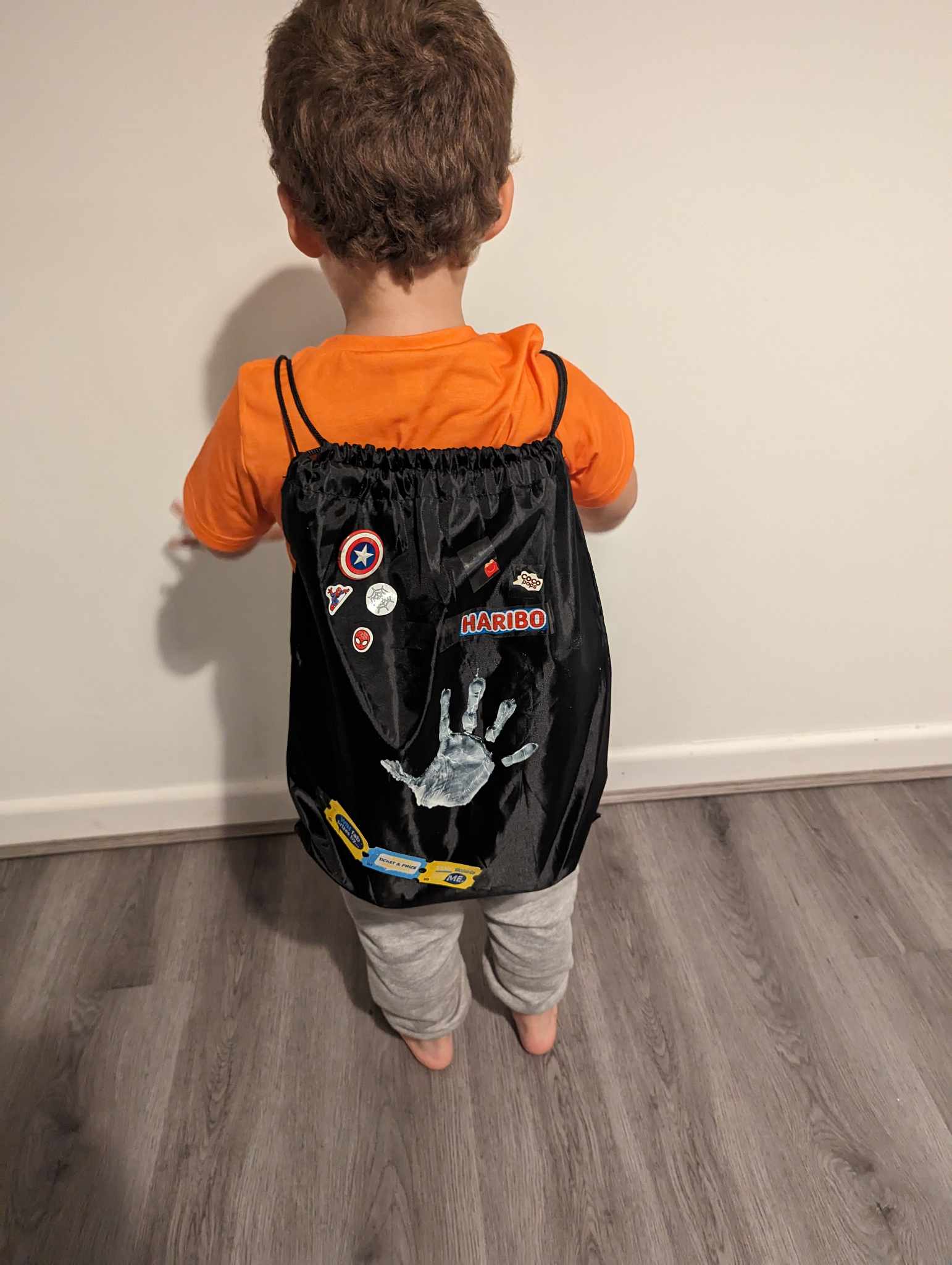 Decorating A Backpack: A Personal Project With My 5yr Old Son - Hearth ...
