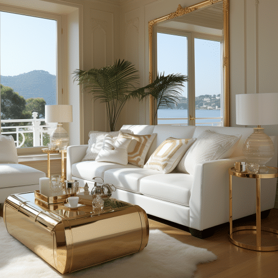 20 White Couch Living Room Ideas With Leather, Comfy & Off White ...