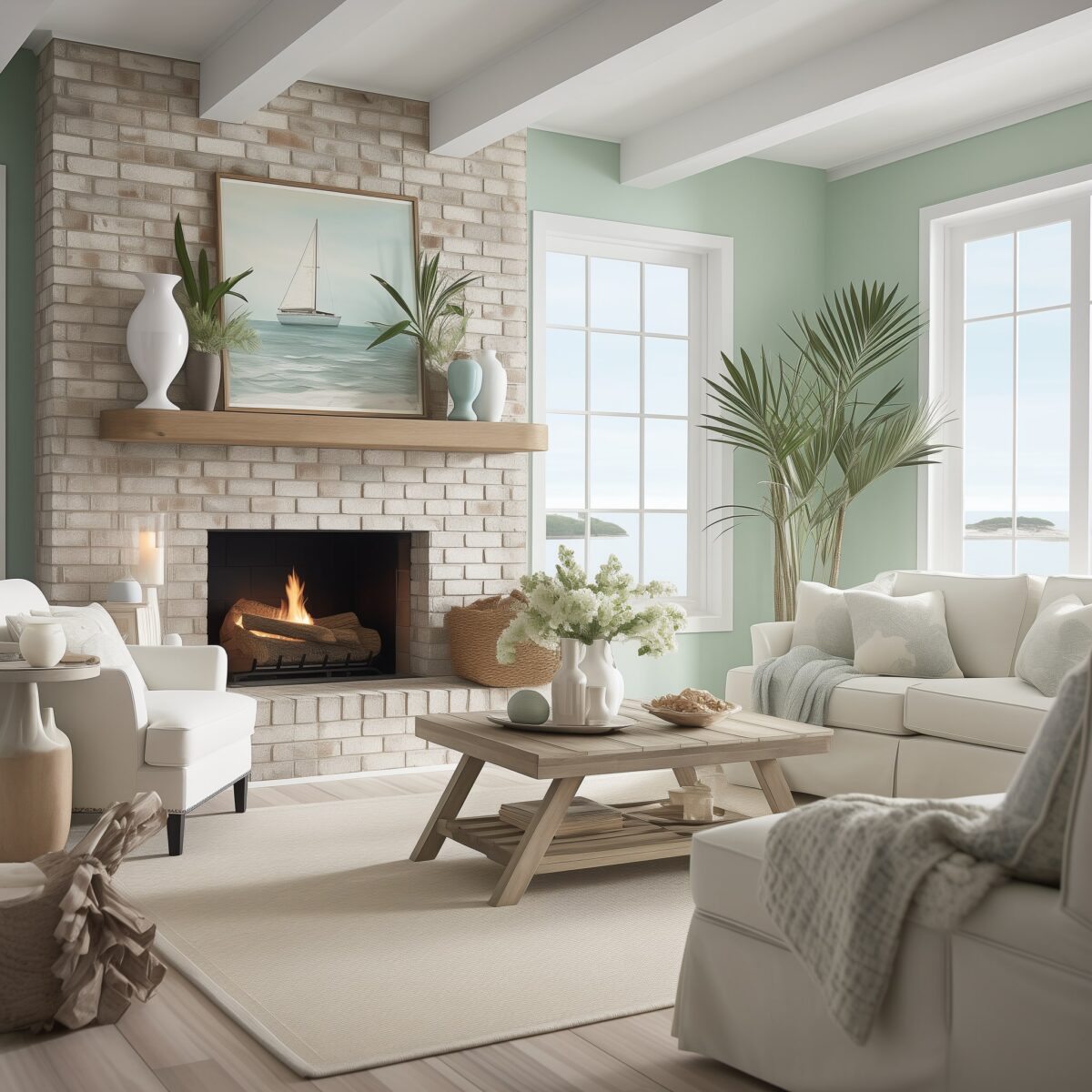 10 Coastal Fireplace Ideas for the Chic Young Homeowner - HearthandPetals