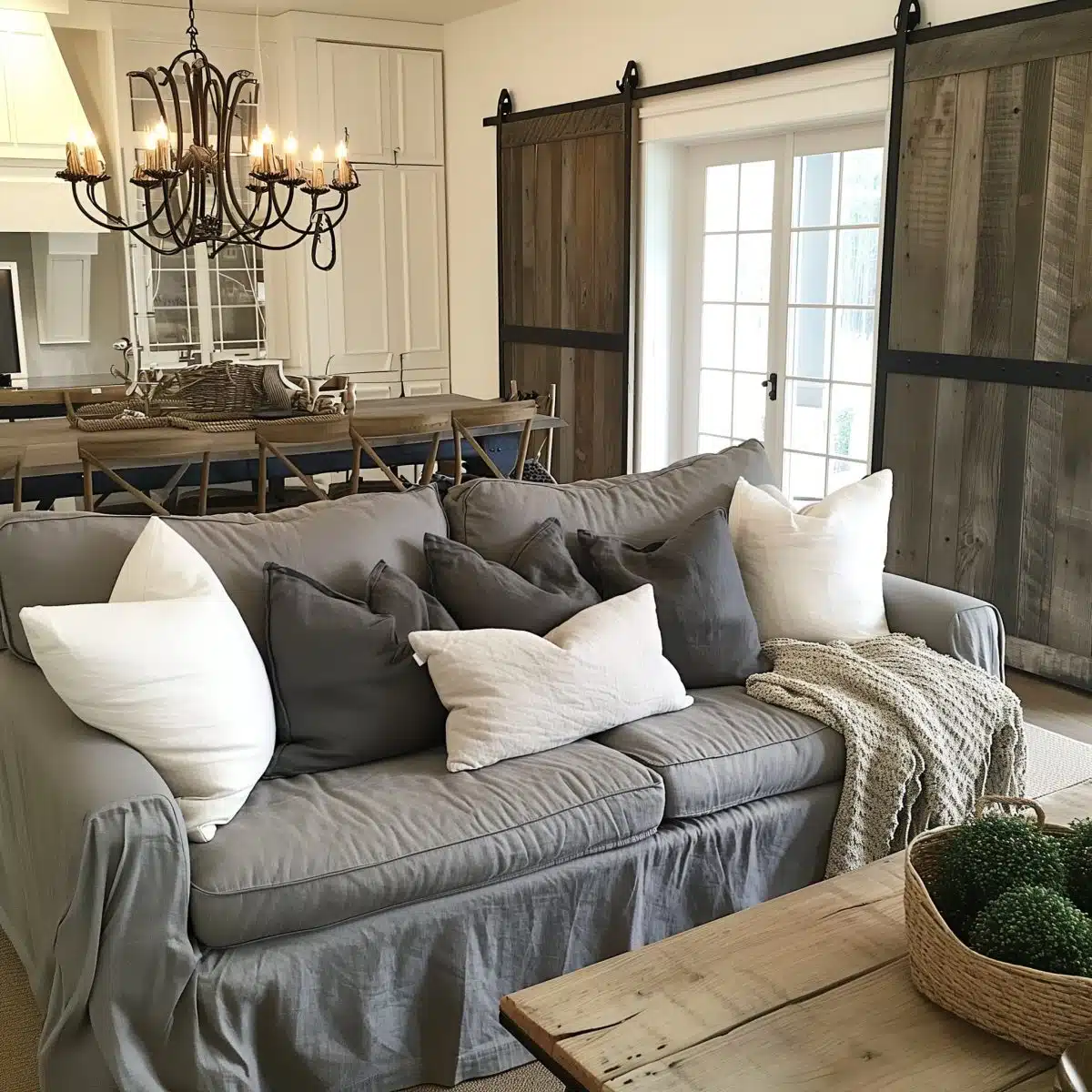 10 Trendsetting Dark Gray Couch Ideas for a Modern Living Room Makeover - HearthandPetals
