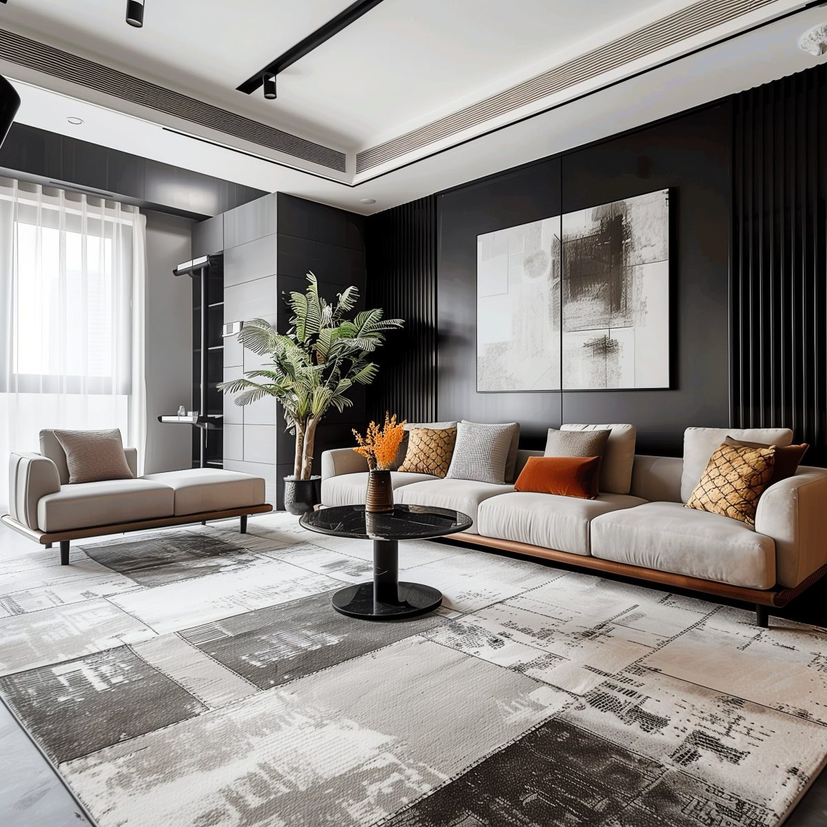 Forget Boring Floors! 40+ Area Rug Ideas That Make Your Living Room POP ...