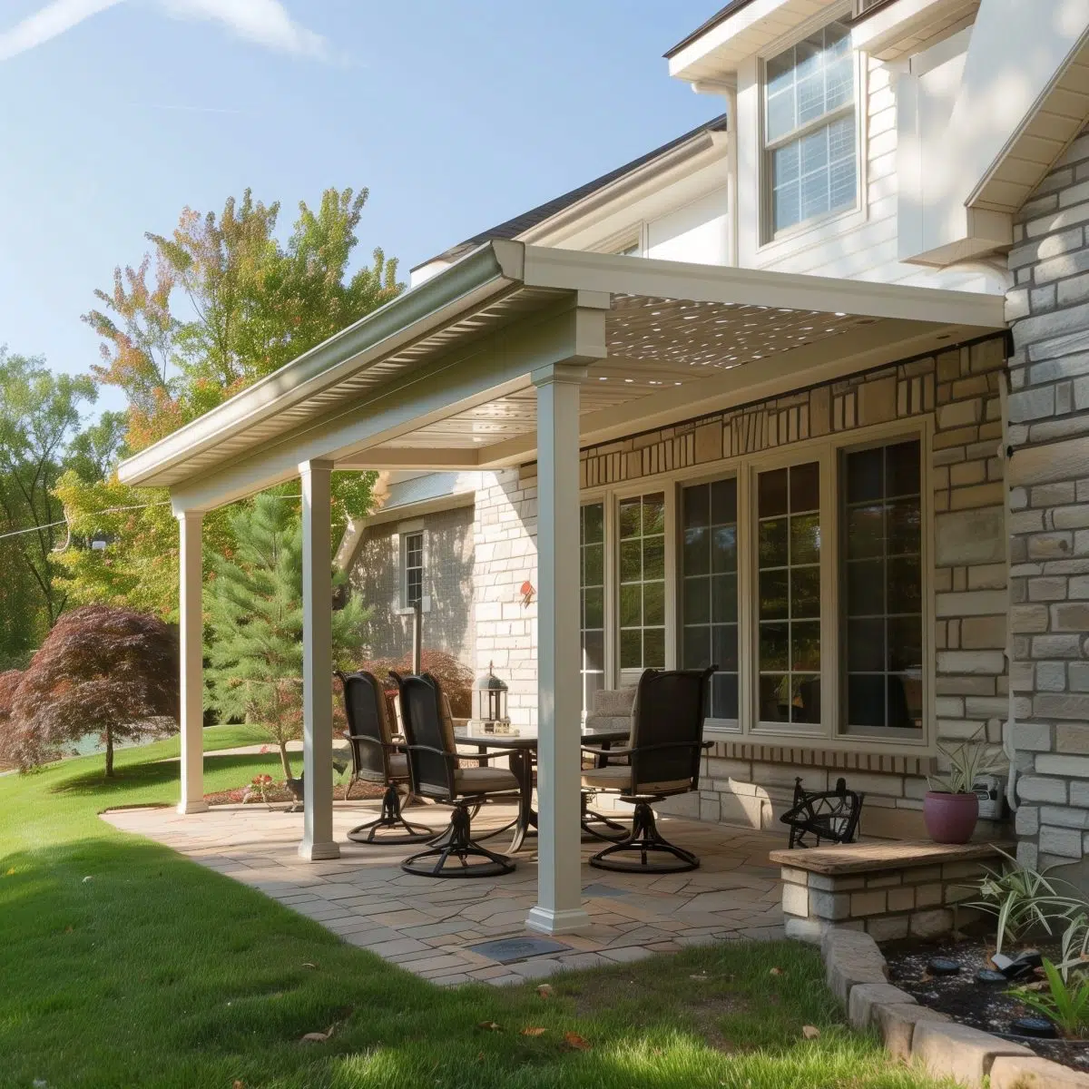 20+ Covered Patio Ideas Attached to House For Year Round Use ...