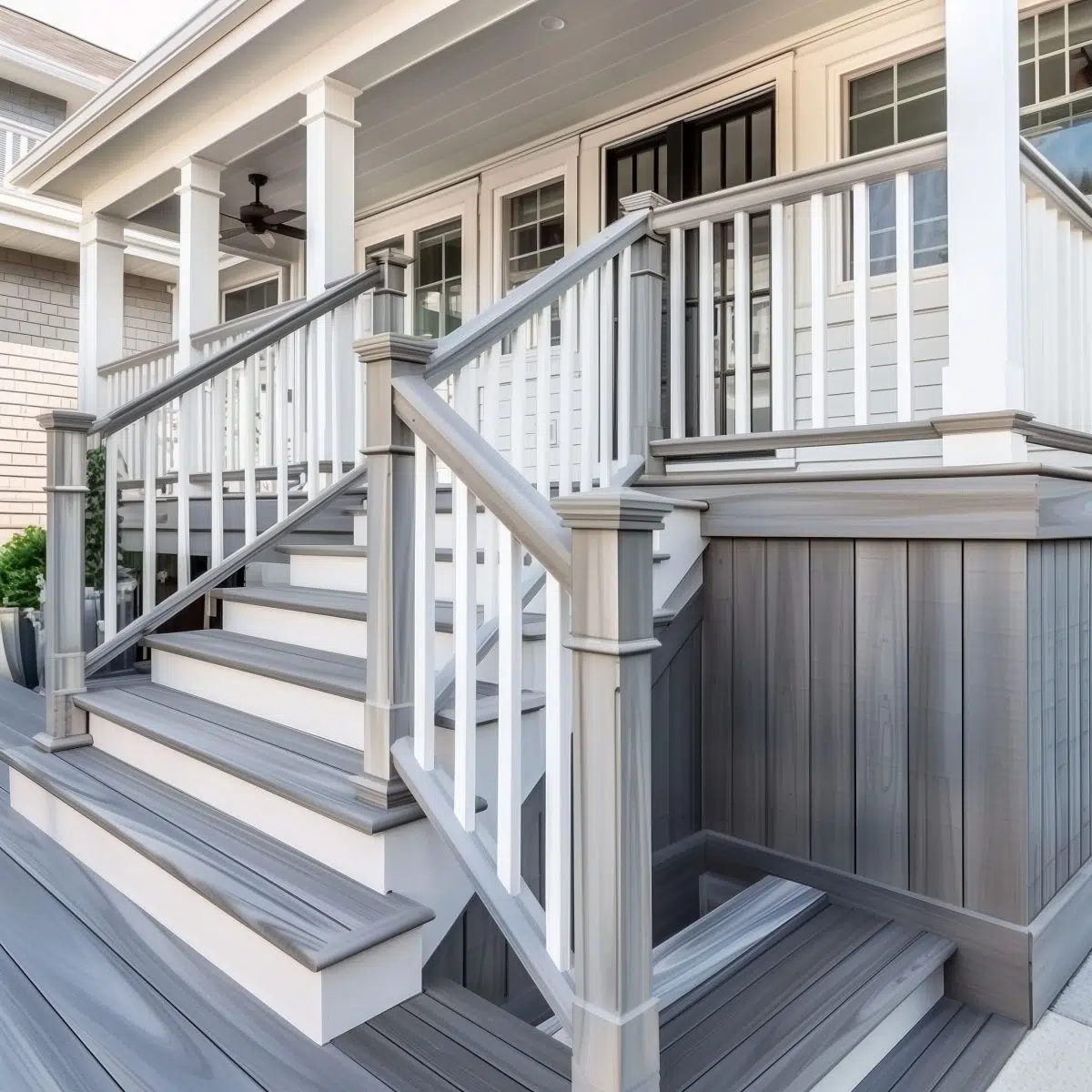 30+ Creative Two-Tone Deck Stain Ideas for a Unique Look - HearthandPetals