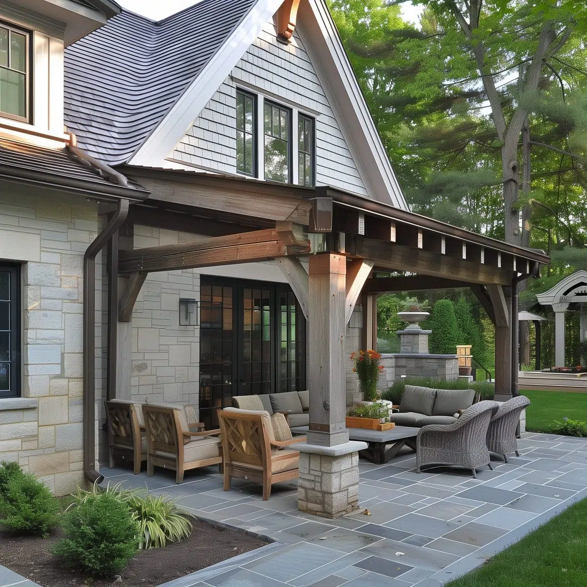20+ Covered Patio Ideas Attached to House For Year Round Use ...
