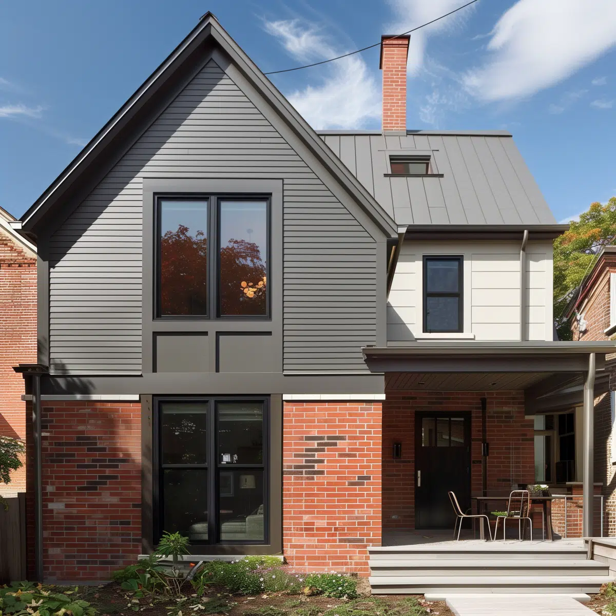 20+ Half Brick Half Siding Ideas to Enhance Your Home's Curb Appeal ...