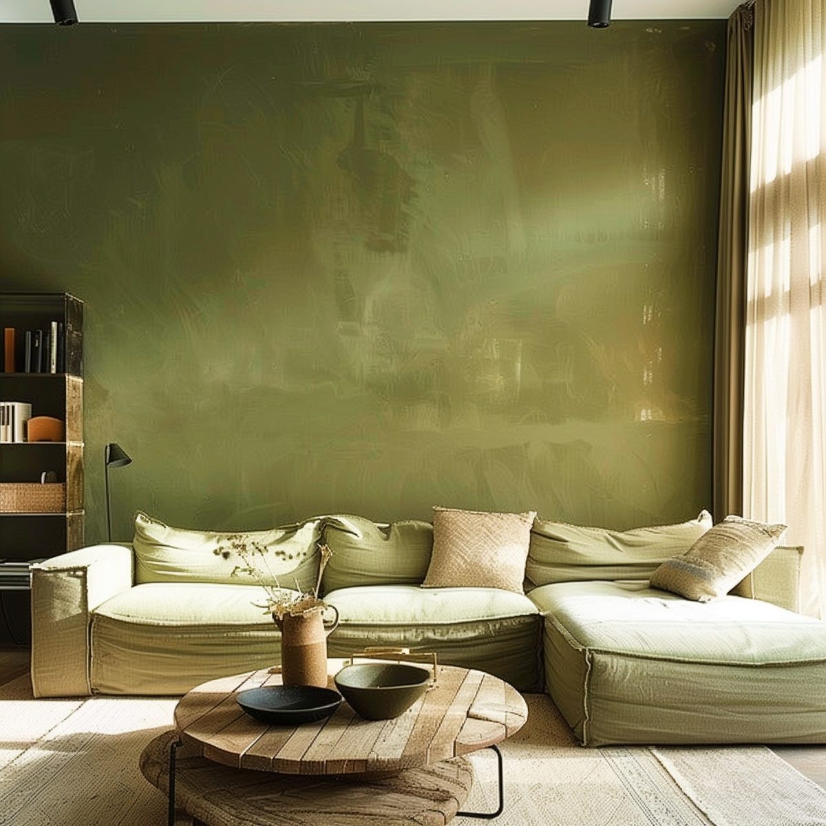 20+ Sage Green Living Room Ideas to Add Refreshing Style - HearthandPetals
