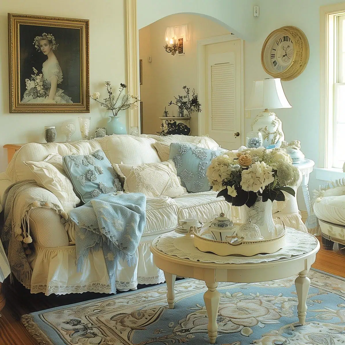 20+ Shabby Chic Living Room Ideas to Inspire - HearthandPetals