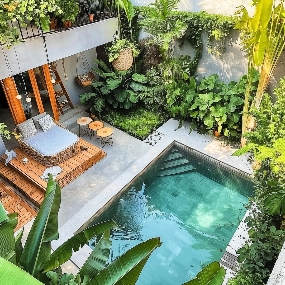 20+ Backyard Tropical Oasis Ideas That'll Make You Forget All About ...