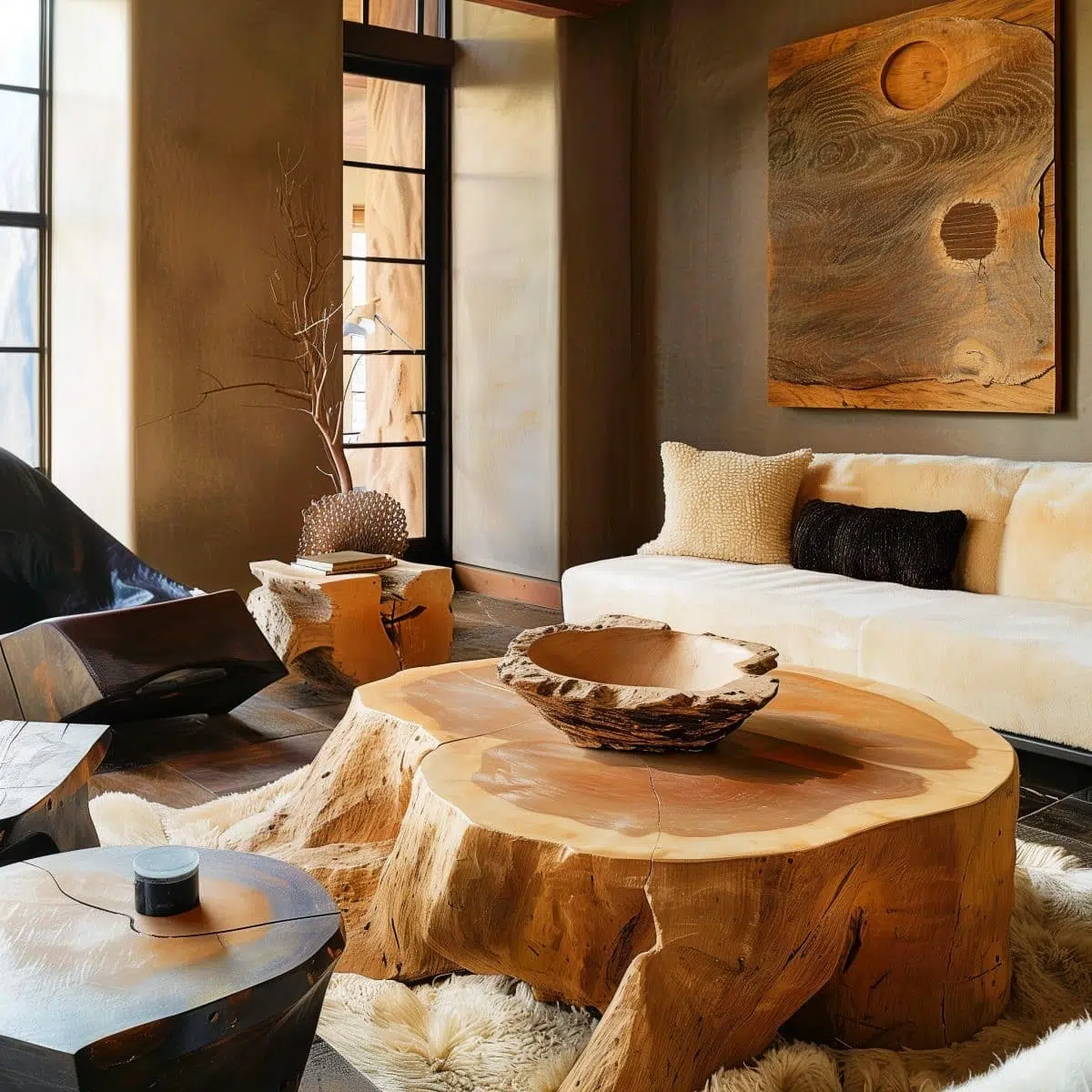 20+ Earthy Living Room Ideas That Might Cause Spontaneous Tears of Joy ...