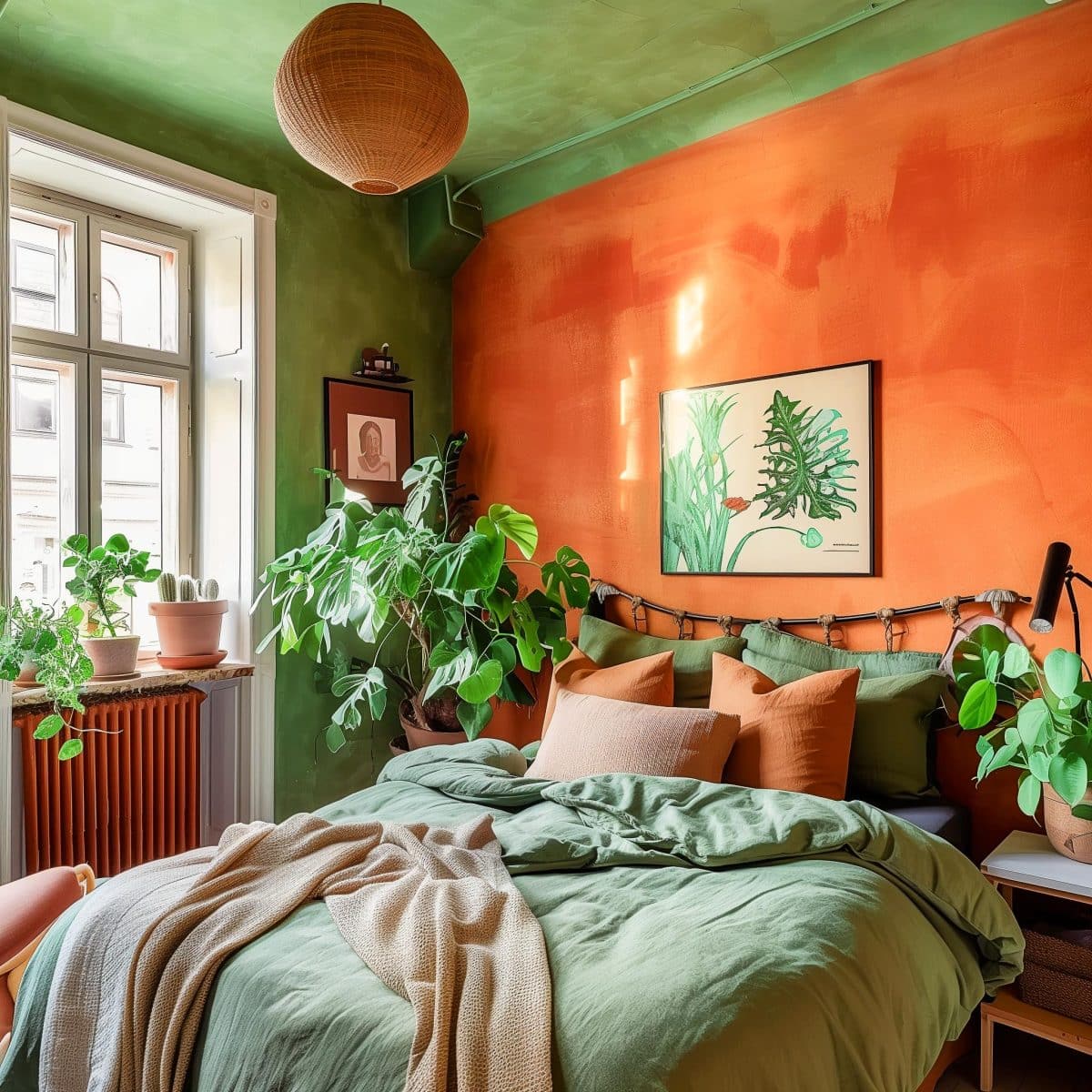 20+ Green & Terracotta Bedrooms So Zen, You'll Start Levitating ...