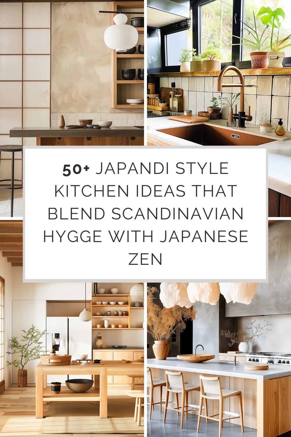 50+ Japandi Style Kitchen Ideas That Blend Scandinavian Hygge with ...