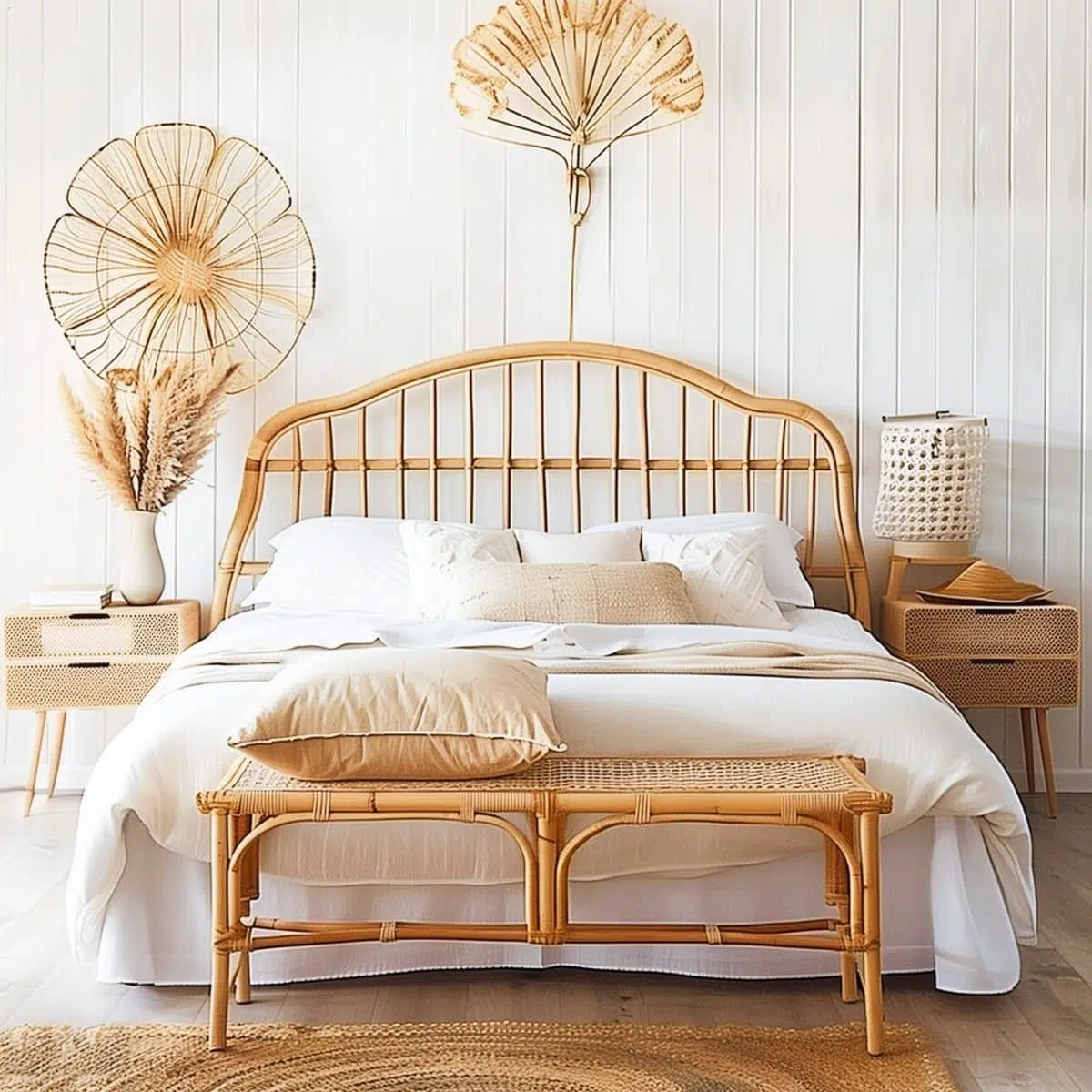 25+ Rattan Bedroom Ideas That Will Make You Ditch Your Basic Bed Frame ...