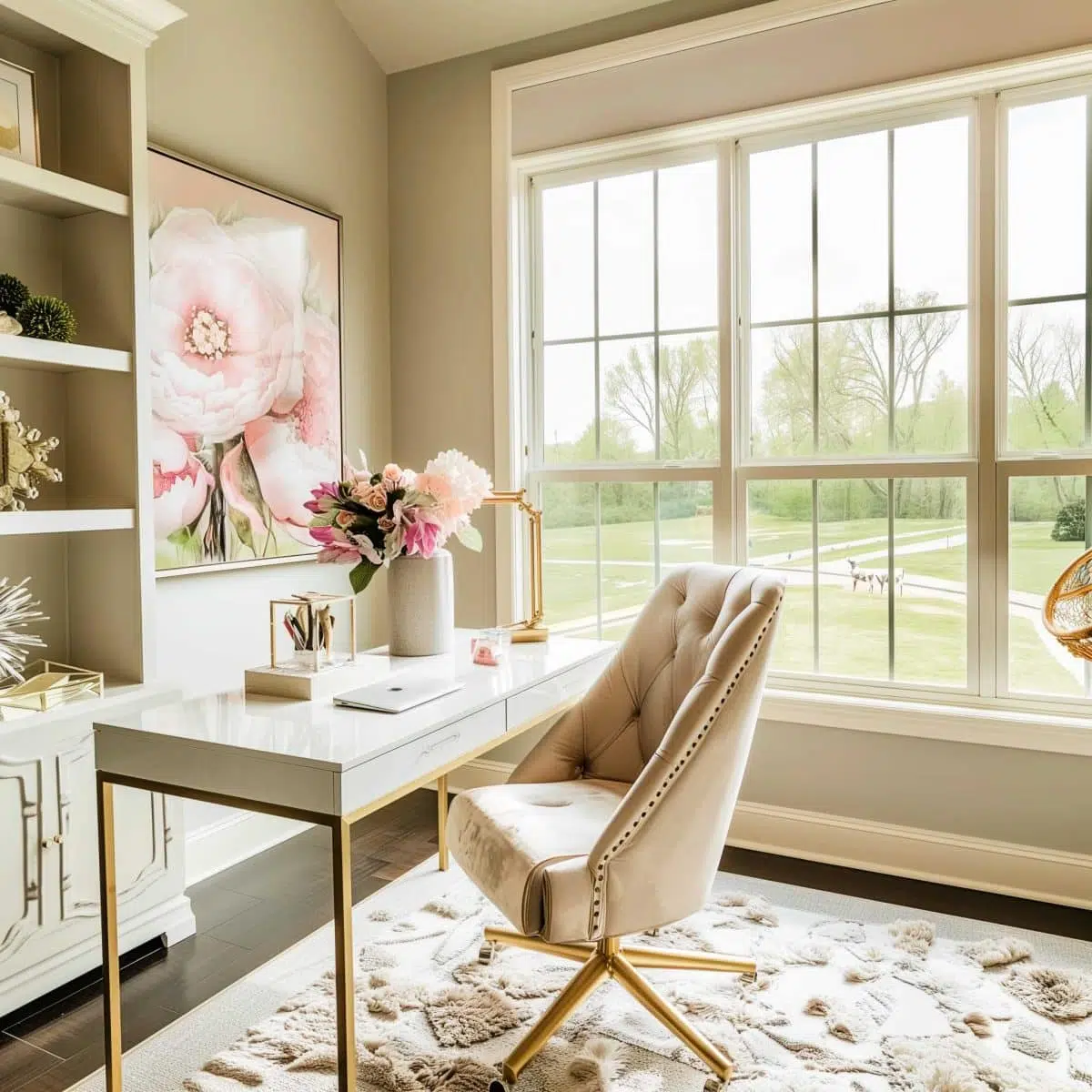 50+ Cozy Home Office Ideas for Women That Blend Comfort and ...