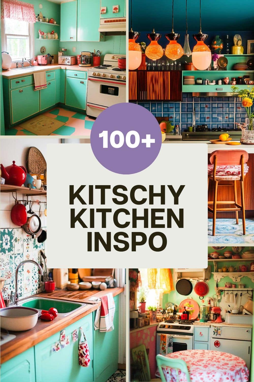 100+ Kitschy Kitchen Inspo Embrace Your Inner Vintage Vixen with These ...