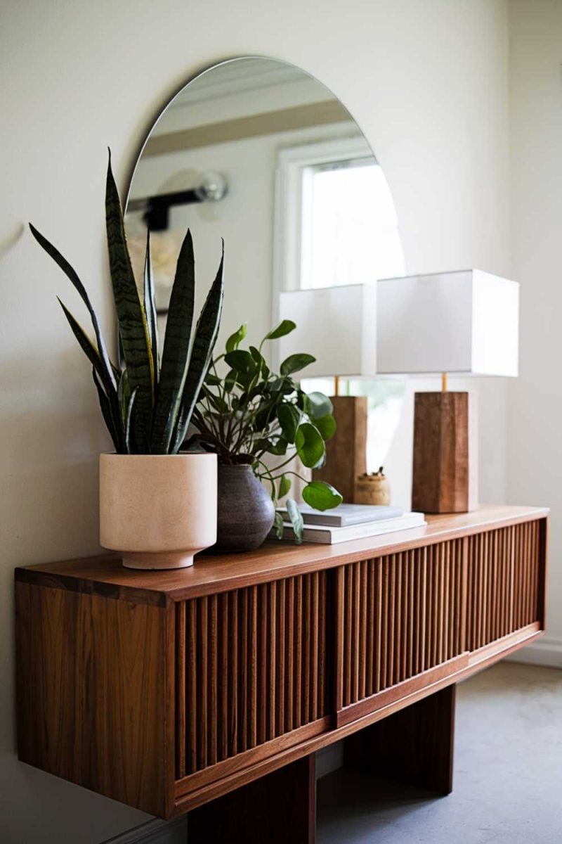 44+ Eye-Catching Entrance Console Designs - HearthandPetals