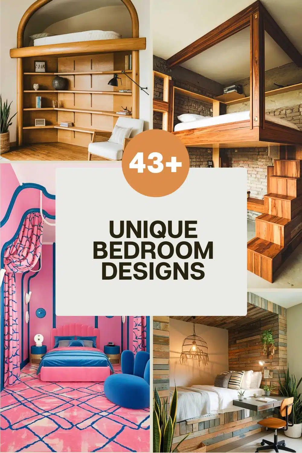 43+ Unique Bedroom Designs that Push Creative Boundaries and Spark New ...