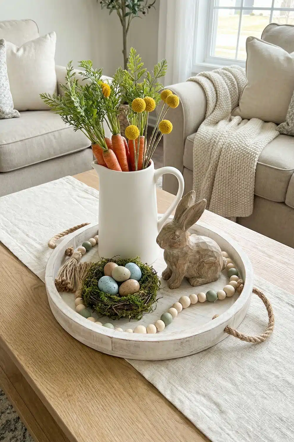 13 Stunning Easter Coffee Table Decor Ideas Featuring Natural Textures ...